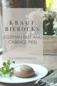 Kraut Bierocks (German Beef and Cabbage Pies) - Our Nomadic Homestead